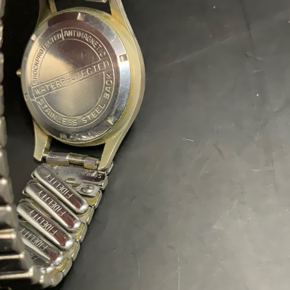 Lucerne | Accessories | Vintage Lucerne Watch 7j Automatic Black Dial ...